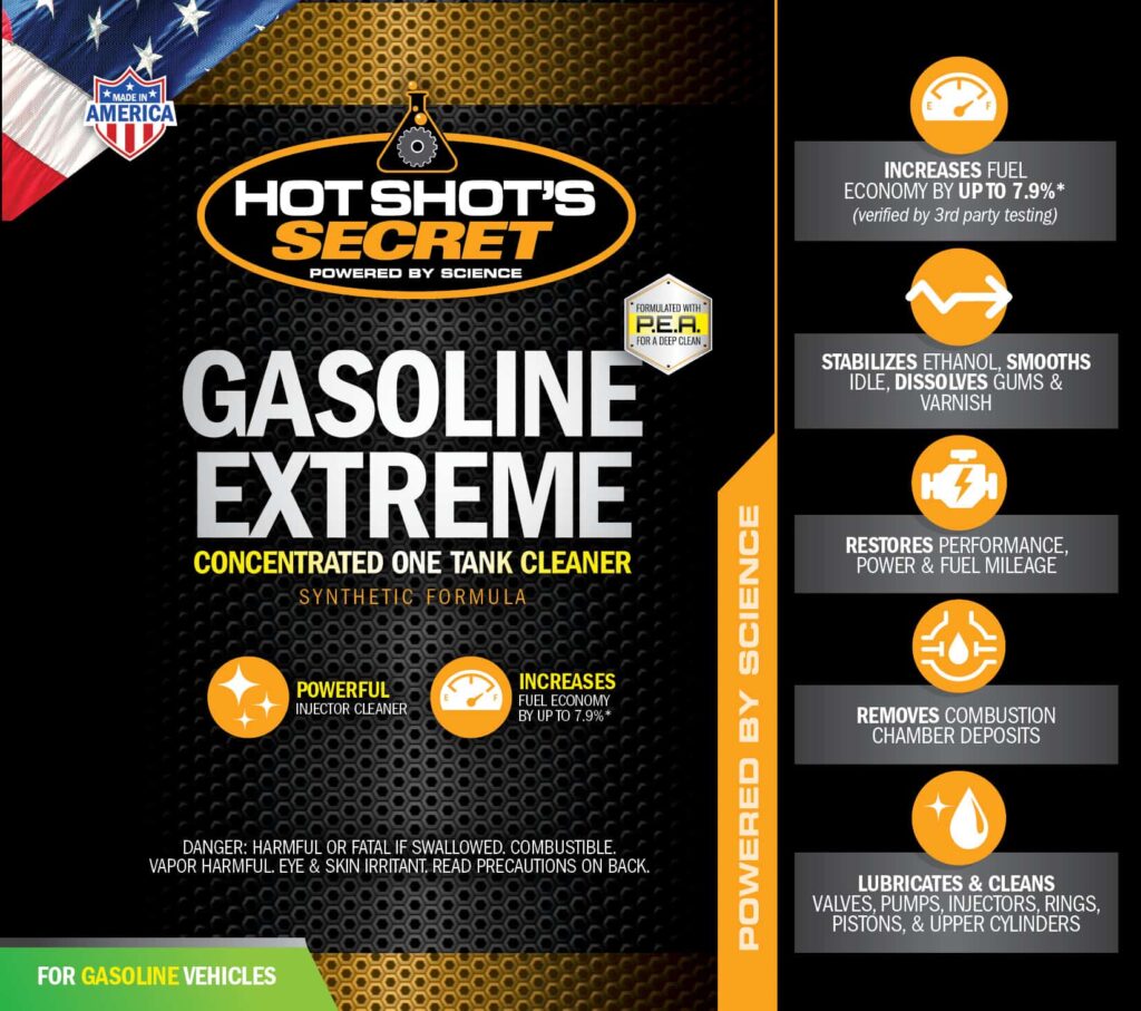 Hot Shot's Gasoline Extreme 16oz Bottle – Diesel Part Deals
